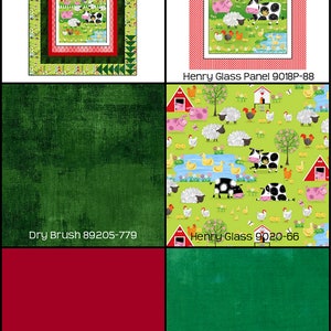 Best Friends Farm Panel Quilt Kit 56 X 68 - Etsy