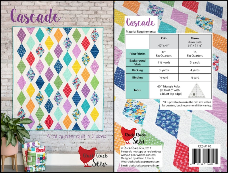Oasis Cascade Quilt Kit 61 X 71.5 - Etsy