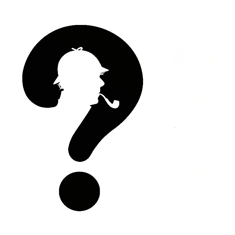 Sherlock Holmes Question Mark DIY T-shirt Unisex Size XS to | Etsy