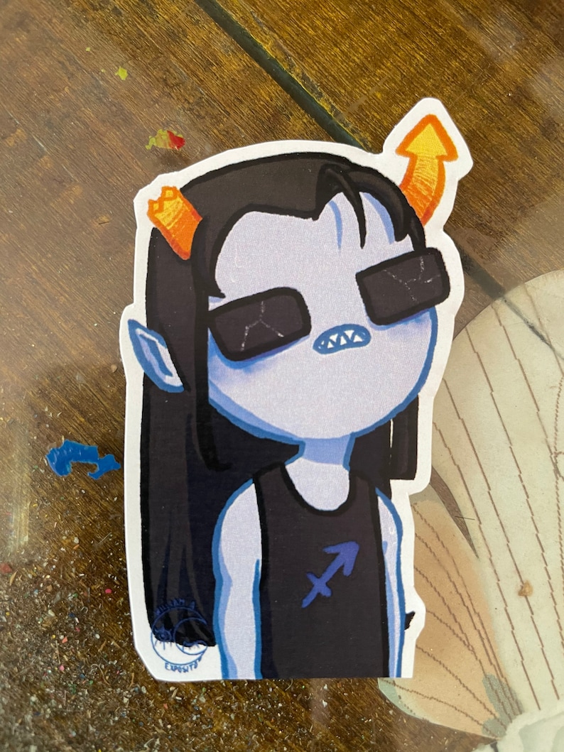 Homestuck Beta Troll Sticker - Etsy