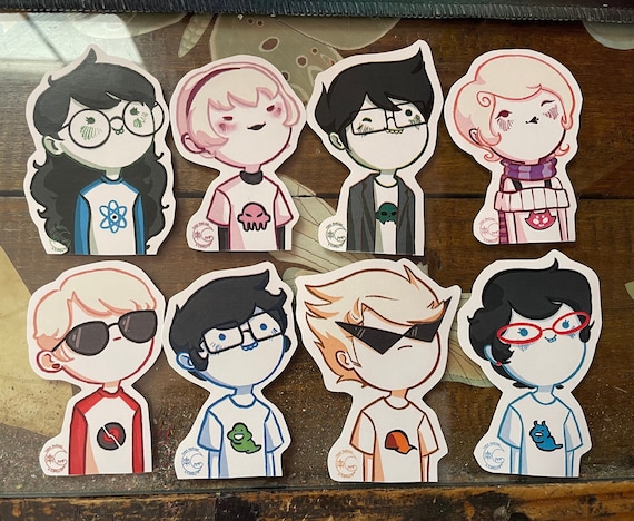 Homestuck Beta and Alpha Kid Sticker - Etsy