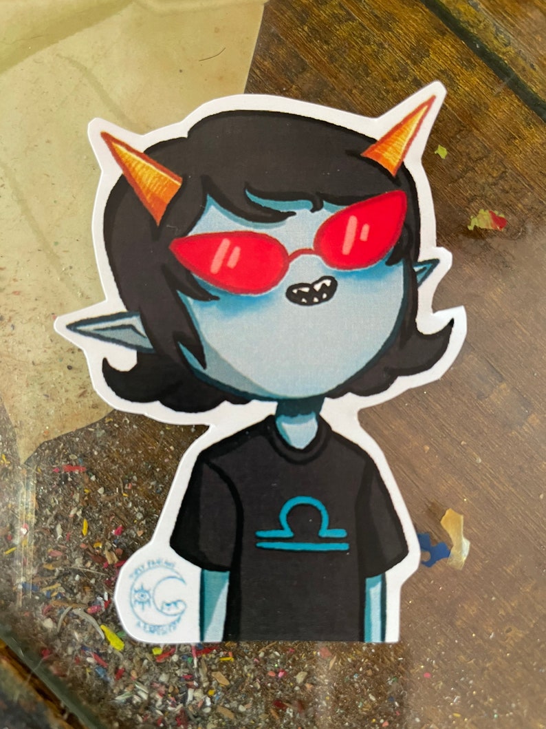 Homestuck Beta Troll Sticker - Etsy