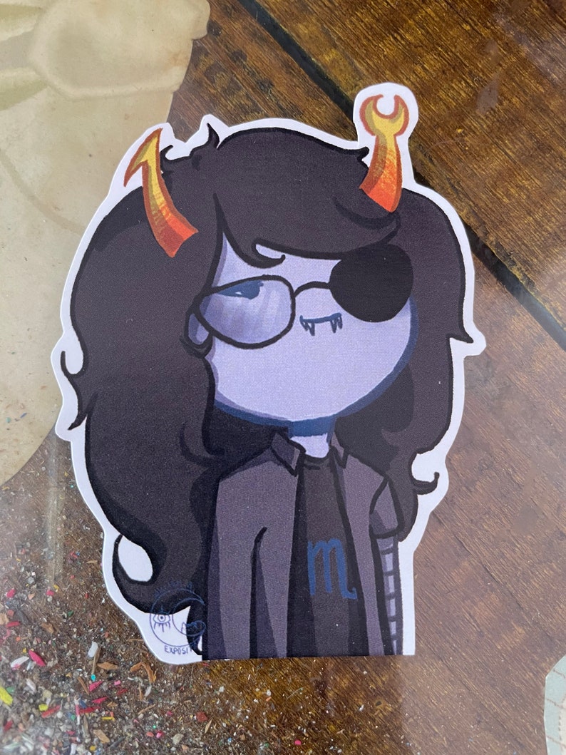 Homestuck Beta Troll Sticker - Etsy