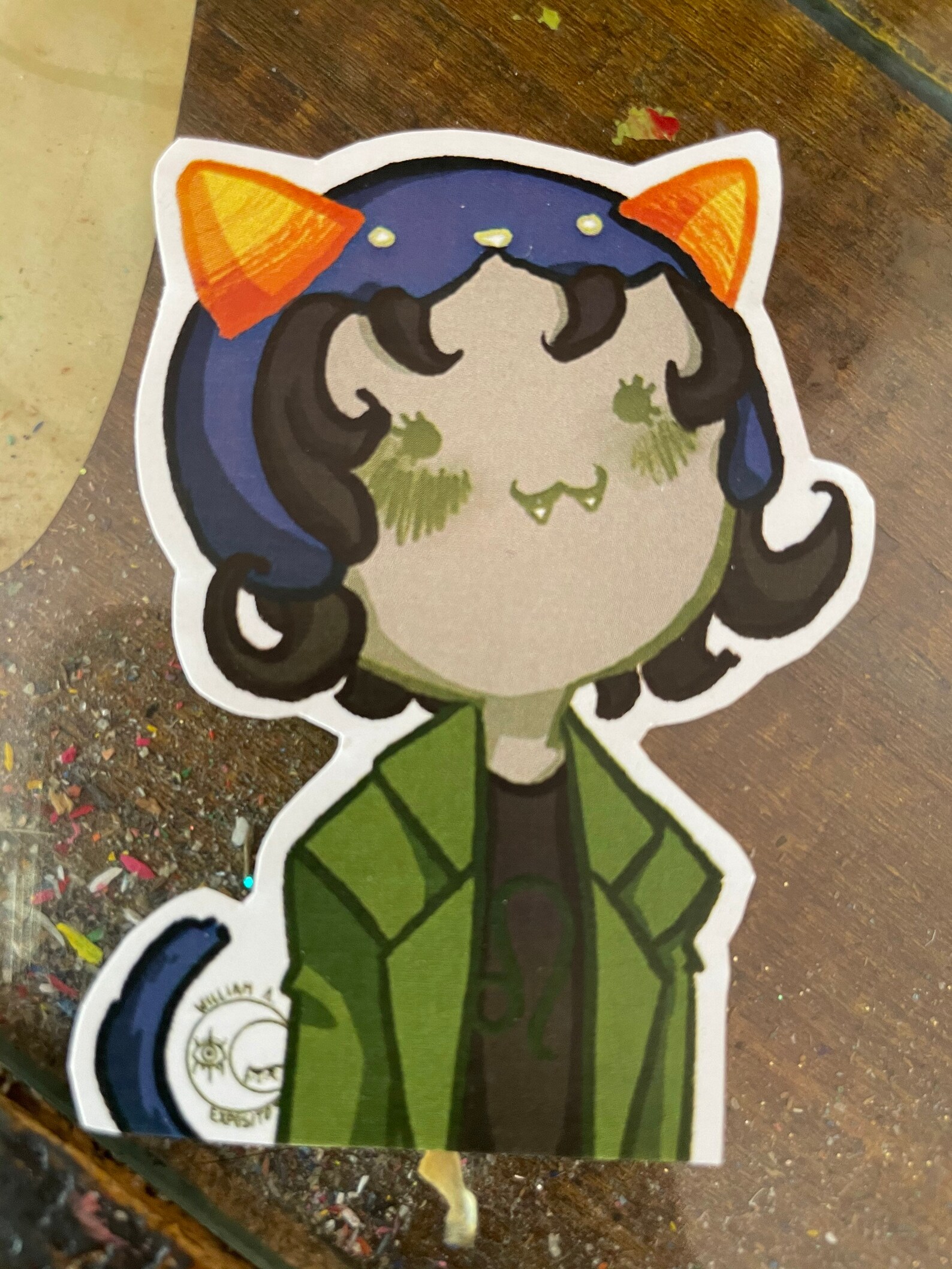 Homestuck Beta Troll Sticker | Etsy