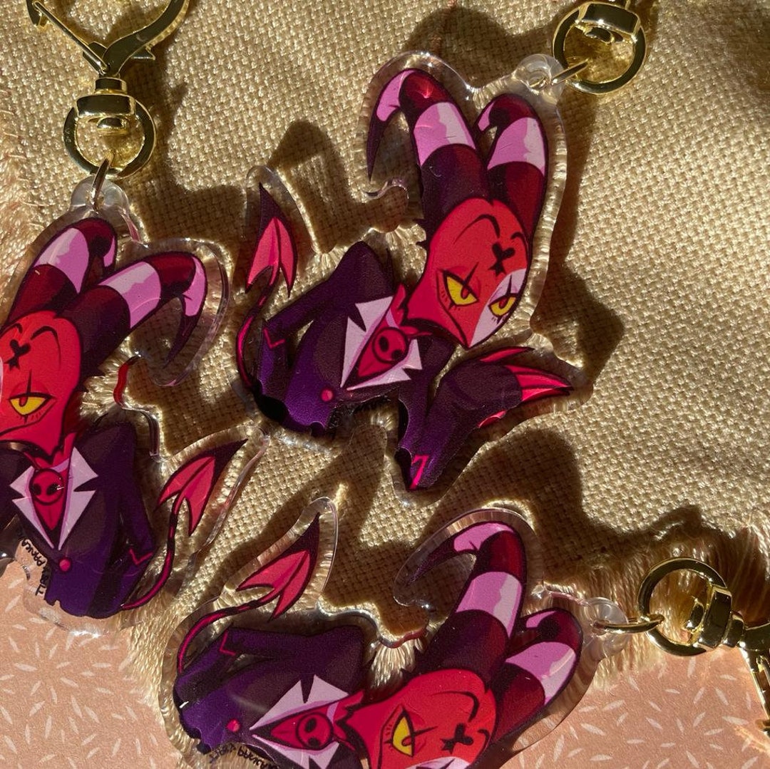 Helluva Boss Blitz Keychain Blitzo - Etsy