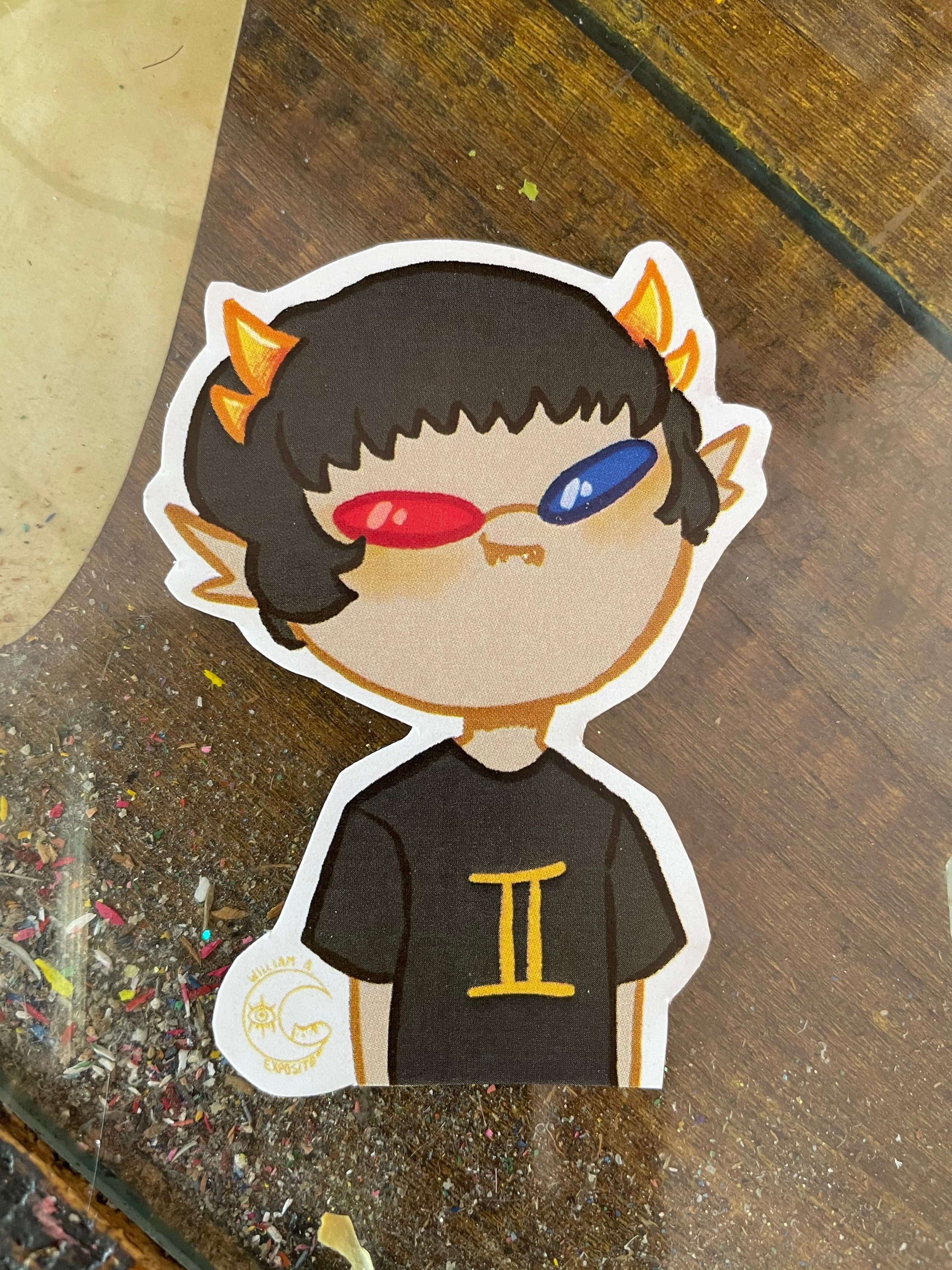 Homestuck Beta Troll Sticker | Etsy