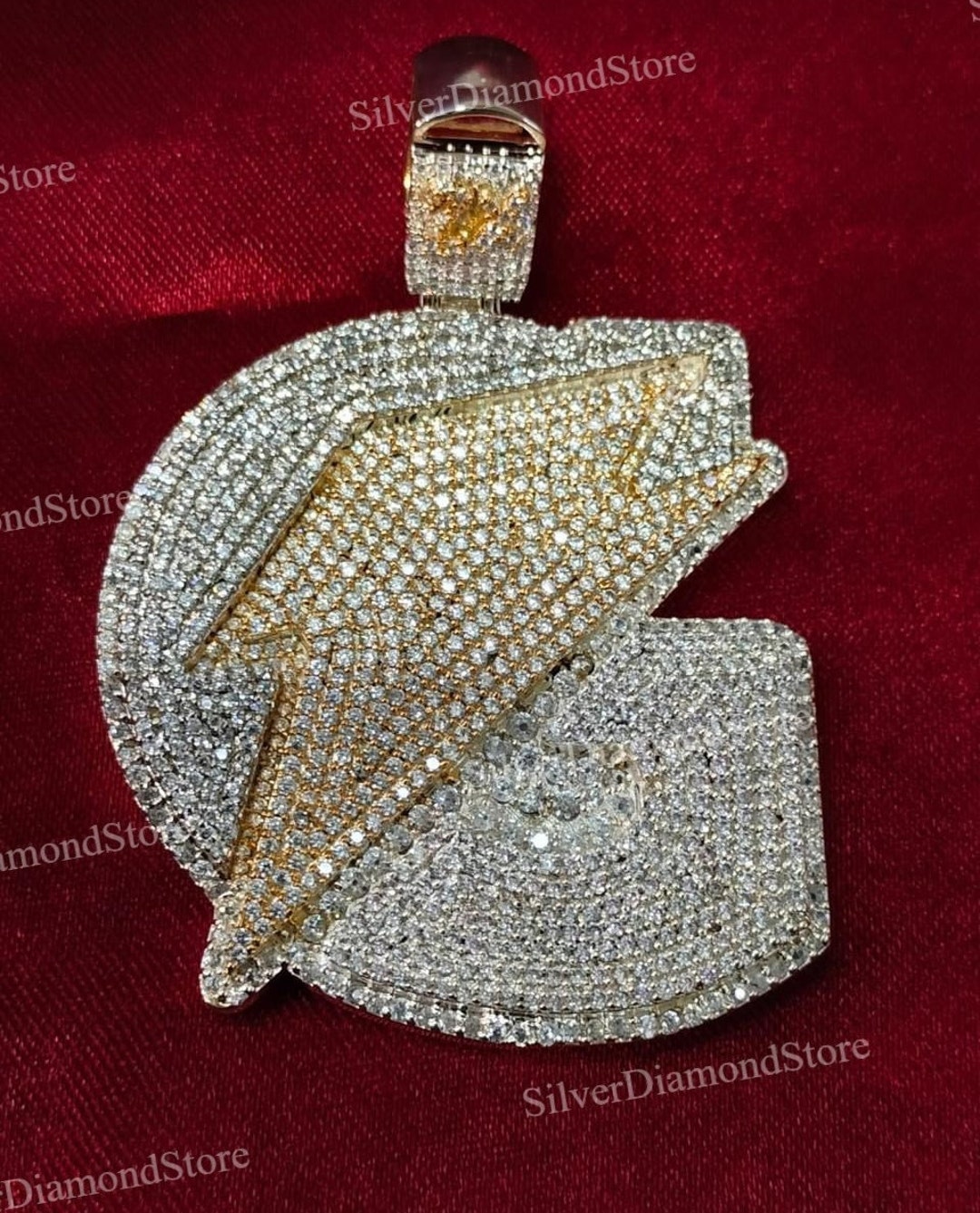 Customizable Any Alphabet Letter Pendant, Personalized Symbol, Rapper ...