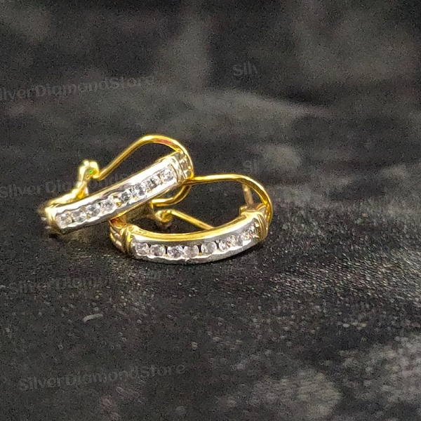 Omega Back Earrings - Etsy