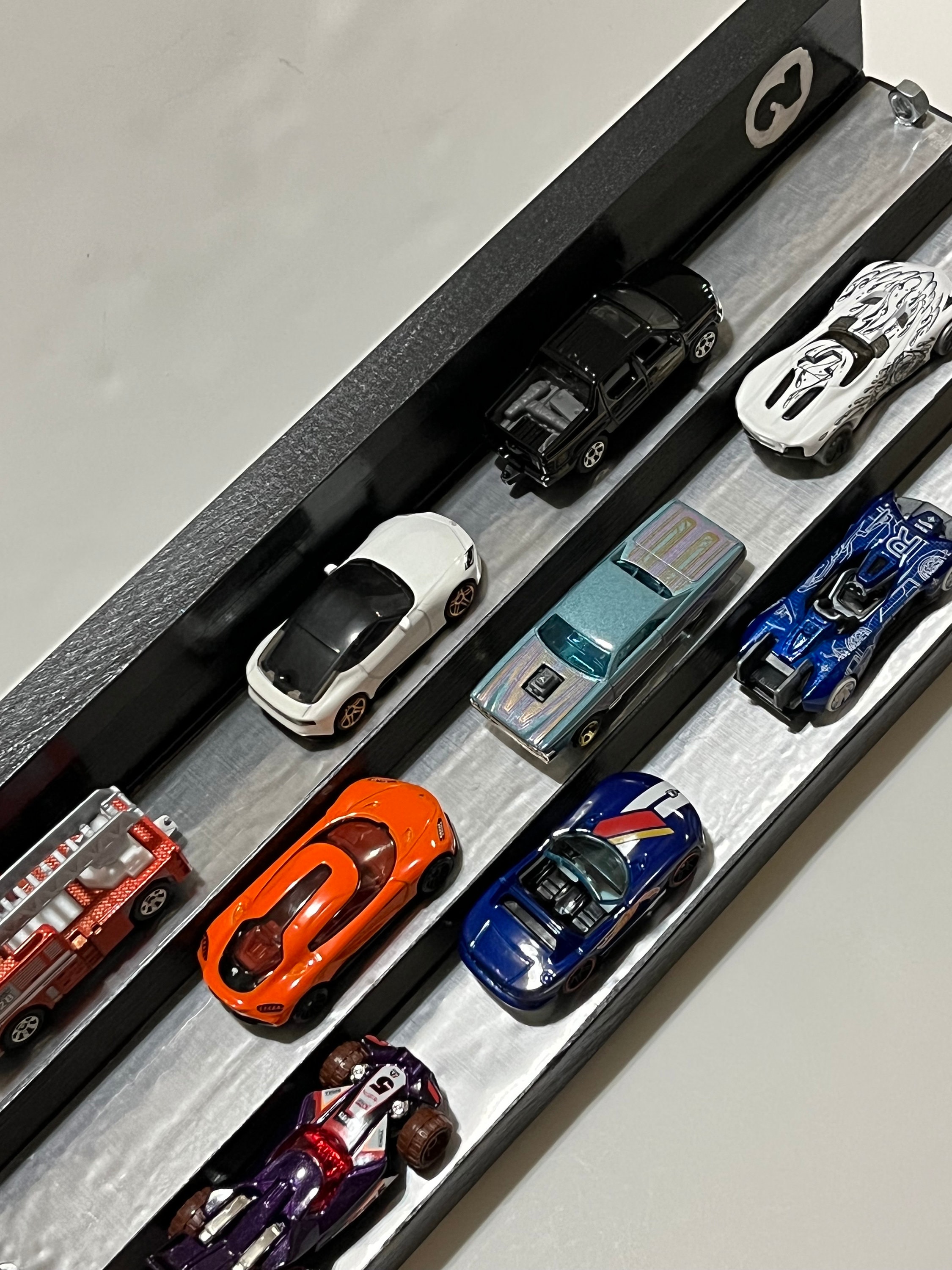 Industrial Toy Car Display for Hot Wheels Cars & Blisterpacks, Tabletop ...