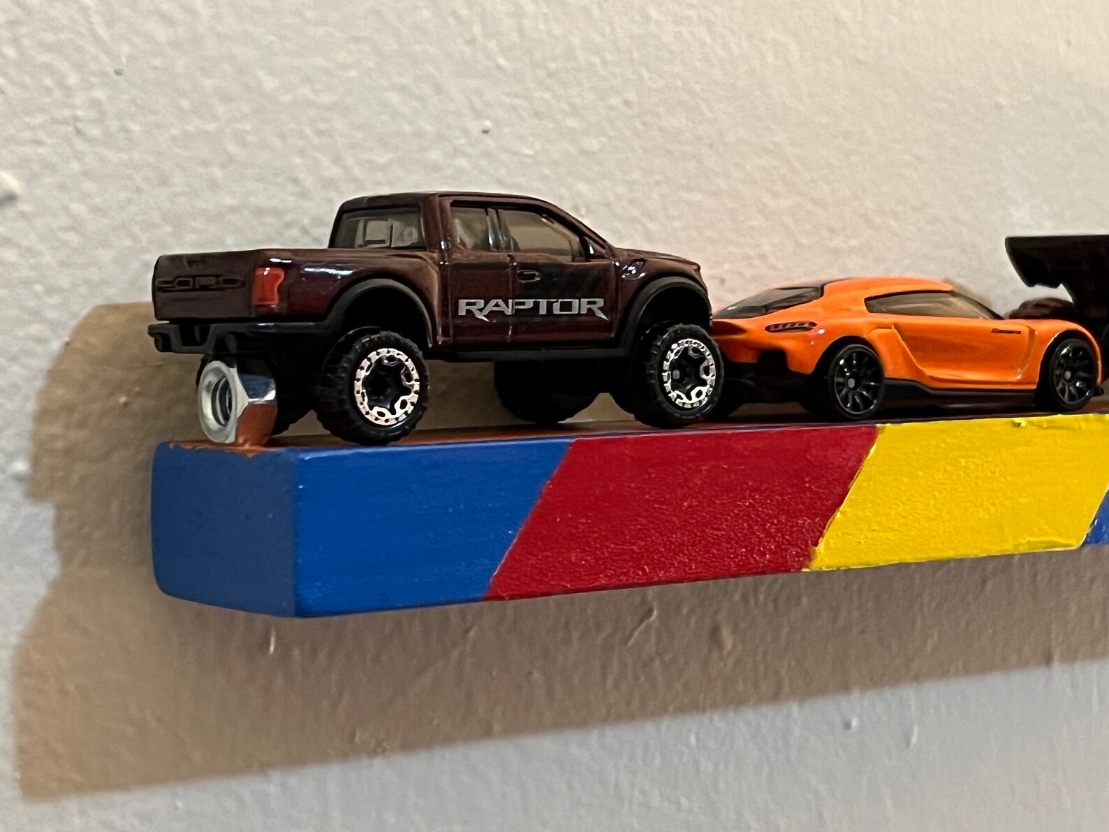 Wall Display Shelf, Hot Wheels Display, Floating Shelf, Toy Car Storage ...
