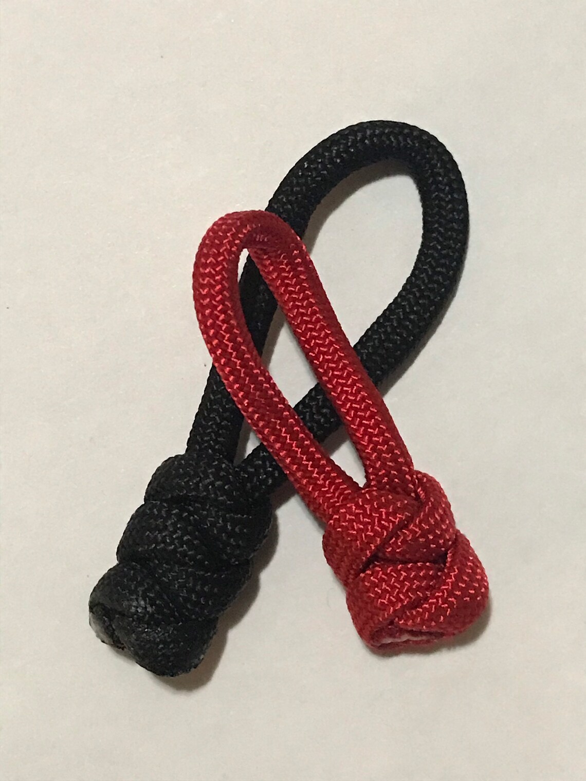 Zipper Pull, Keychain From Paracord With Spider Knots; SET OF 3, Unisex ...