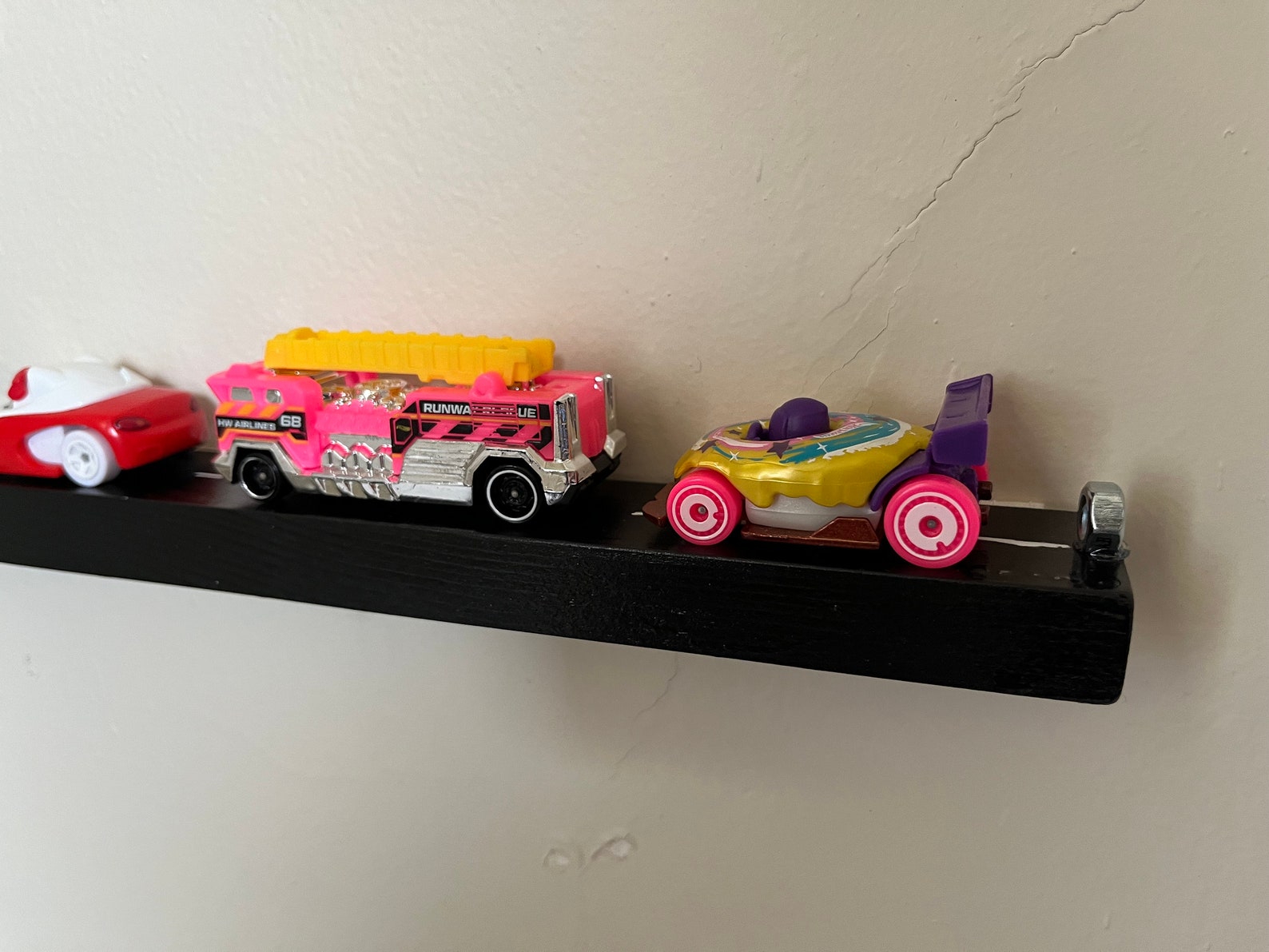 Wall Display Shelf, Hot Wheels Display, Floating Shelf, Toy Car Storage ...