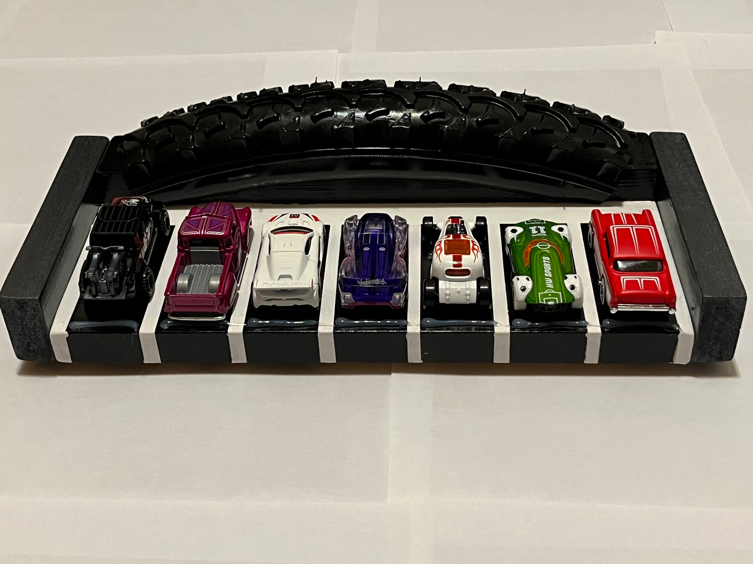Personalized Toy Car Display for Hot Wheels Cars, Tabletop Hot Wheels ...