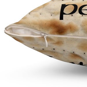 Passover Matzah Seder Reclining Pillow, Two-sided Pesach Seder Pillow ...