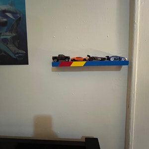 Wall Display Shelf, Hot Wheels Display, Floating Shelf, Toy Car Storage ...