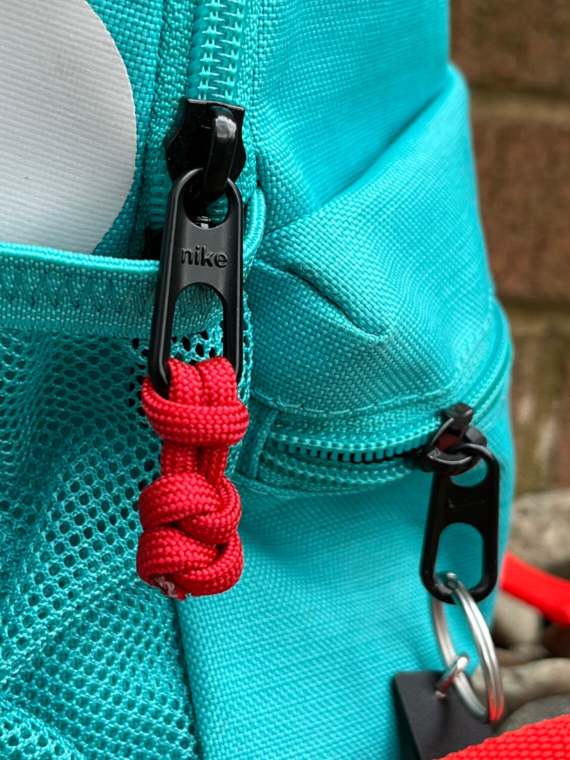 Zipper Pull, Keychain From Paracord With Spider Knots; SET OF 3, Unisex ...