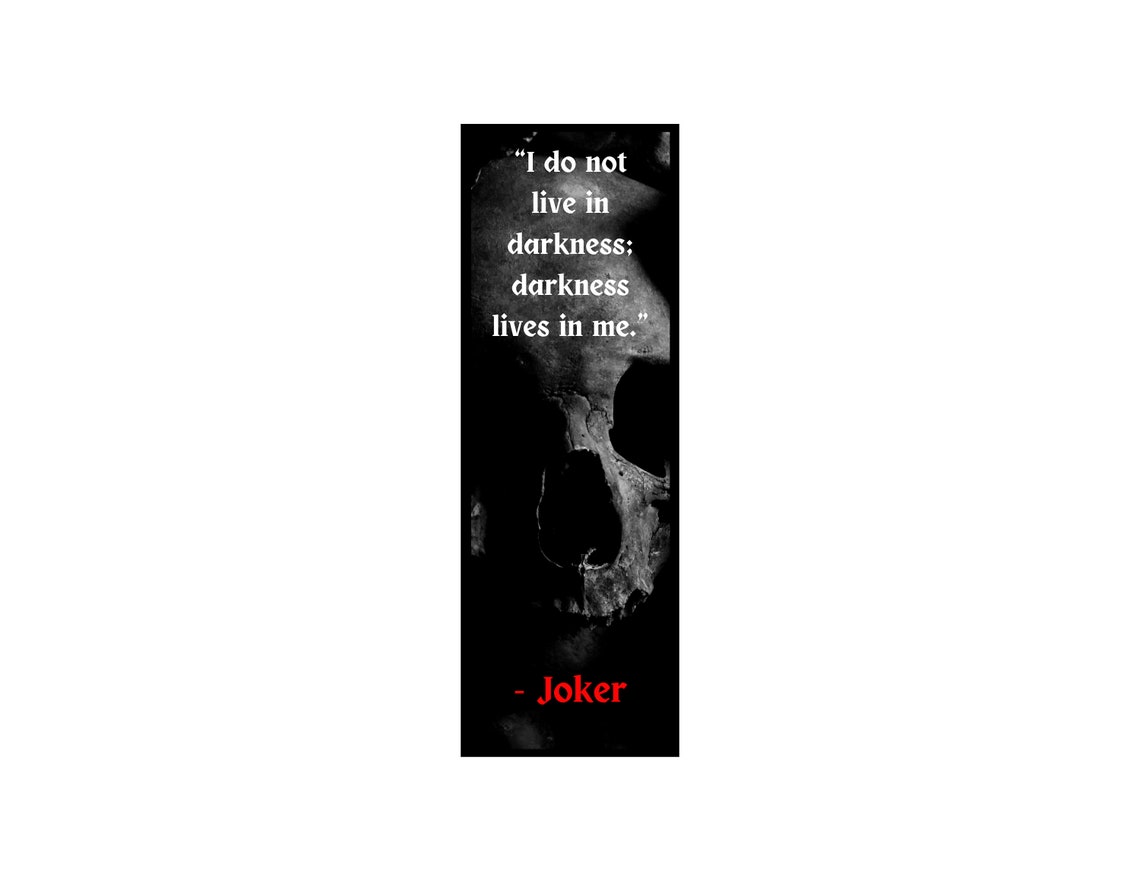 Horror Printable Bookmarks, Horror Book Lover Gift, Digital Bookmark ...