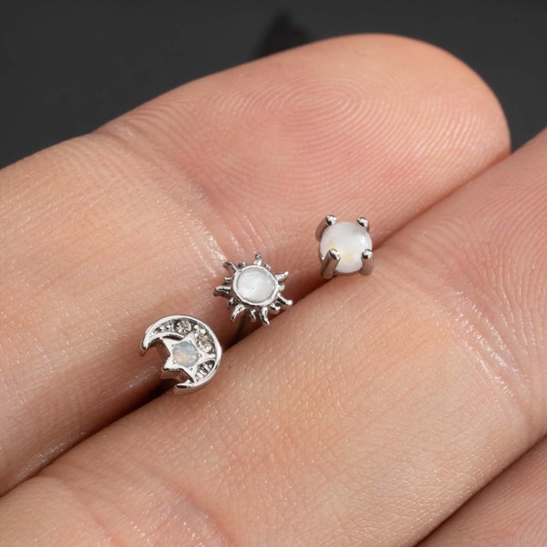 Nostril Jewelry Studs - Etsy