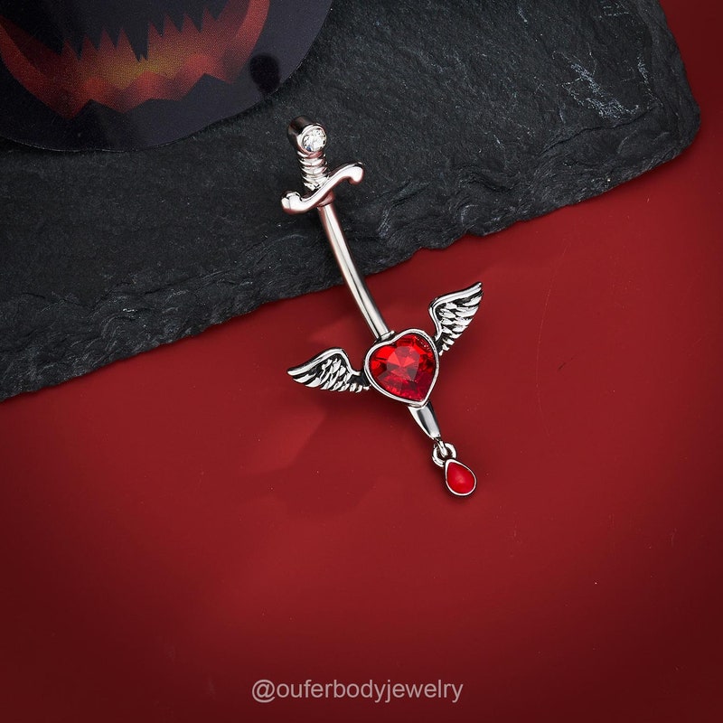 Halloween Navel Piercing - Etsy