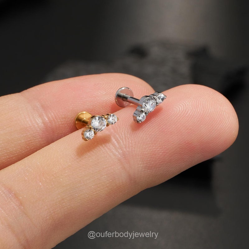 Helix Curved Push In - Etsy