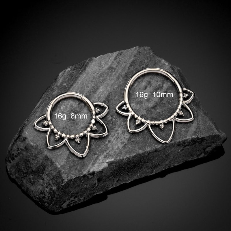 Unique Daith Hoops - Etsy UK
