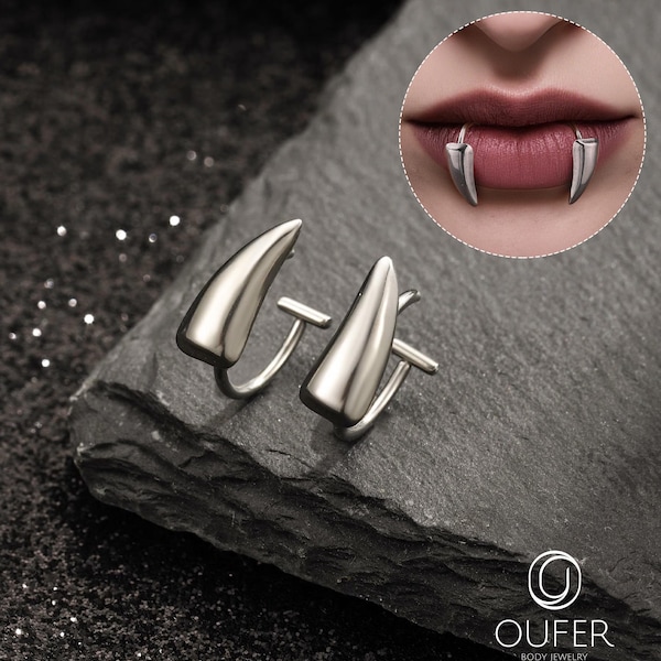 Vampire Fang Piercings - Etsy