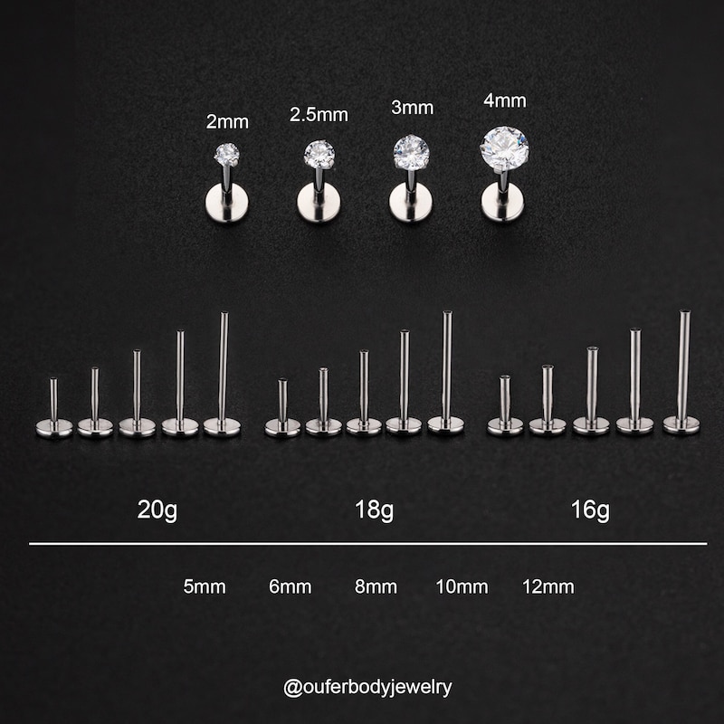 Flat Back Conch Earring - Etsy UK