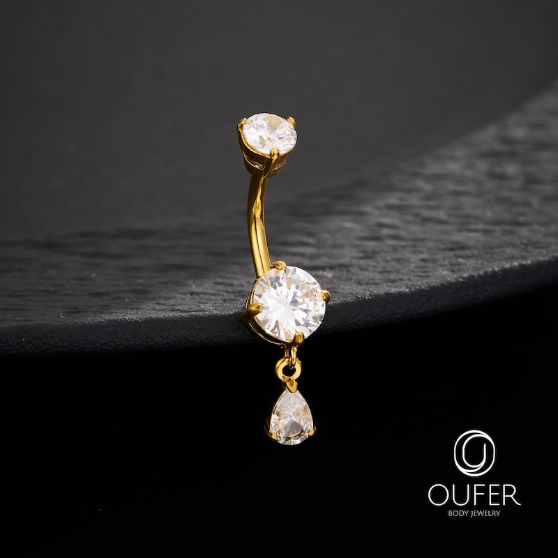 Simple Belly Button Rings - Etsy