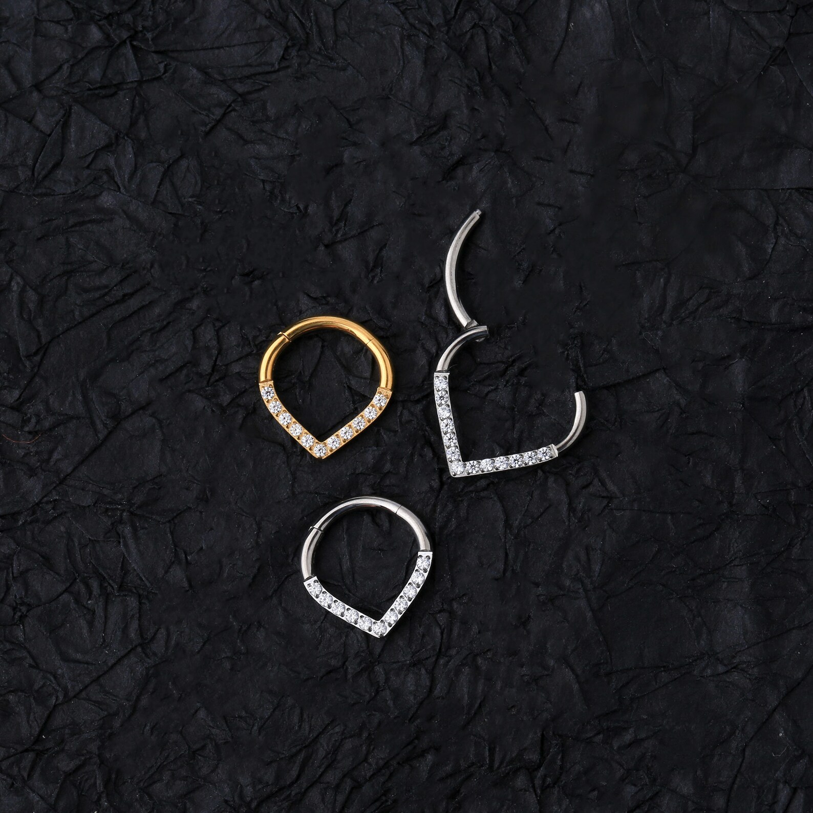 16G Implant Grade Titanium V Shaped Septum Ring/daith - Etsy
