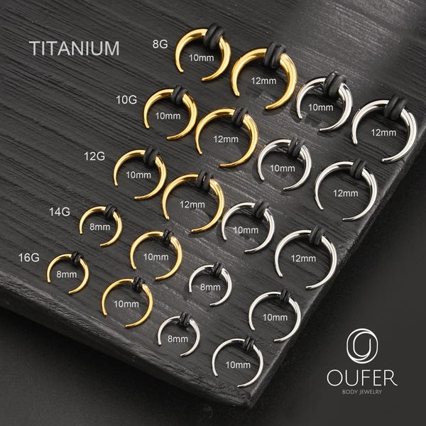 Septum Stretching Hoops - Etsy