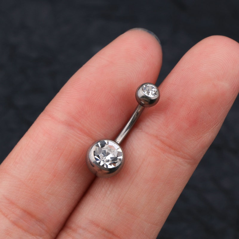 Simple Belly Button Rings - Etsy