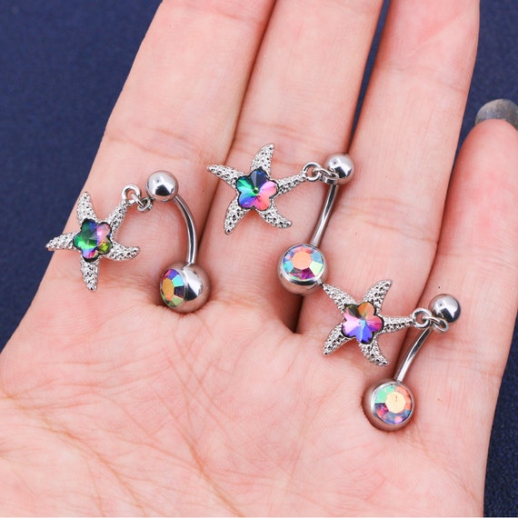 Top Belly Button Piercing Dangle