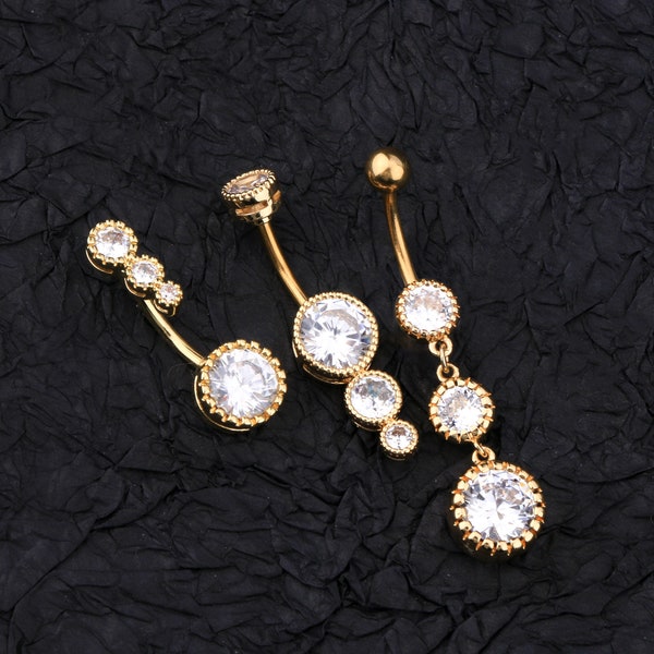 Dangle Belly Button - Etsy