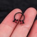 16G Bat Horseshoe Septum Ring/daith Ring/conch Hoop/cartilage - Etsy