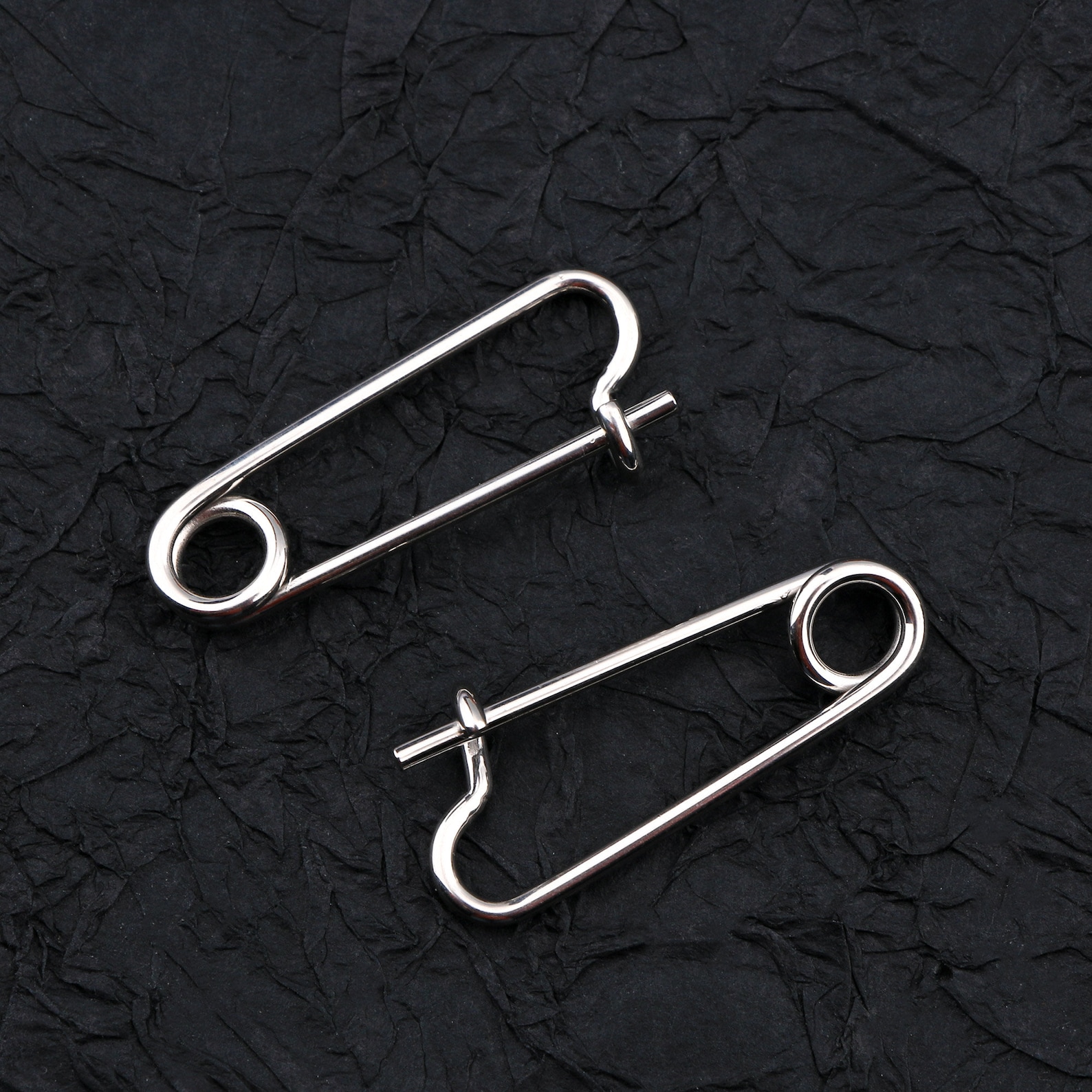 2pcs 316L Stainless Steel 14G Safety Pin Nipple Barbell - Etsy