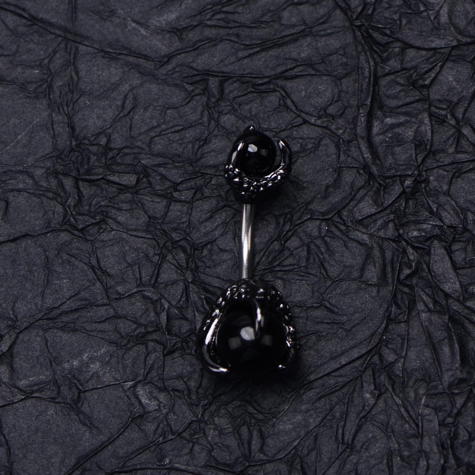 14G Dragon Claw Belly Button Ring/belly Piercing/navel - Etsy