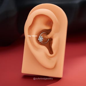 16G Cobweb Septum Ring/silver Spider Web Daith Earring/helix Piercing ...