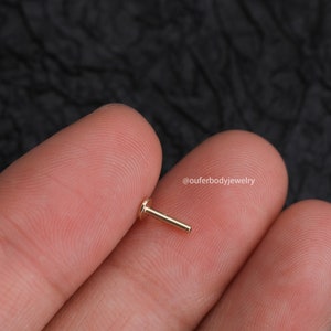 14K 16G 18G 20G THREADLESS Replacement/threadless Post/push Pin Back ...