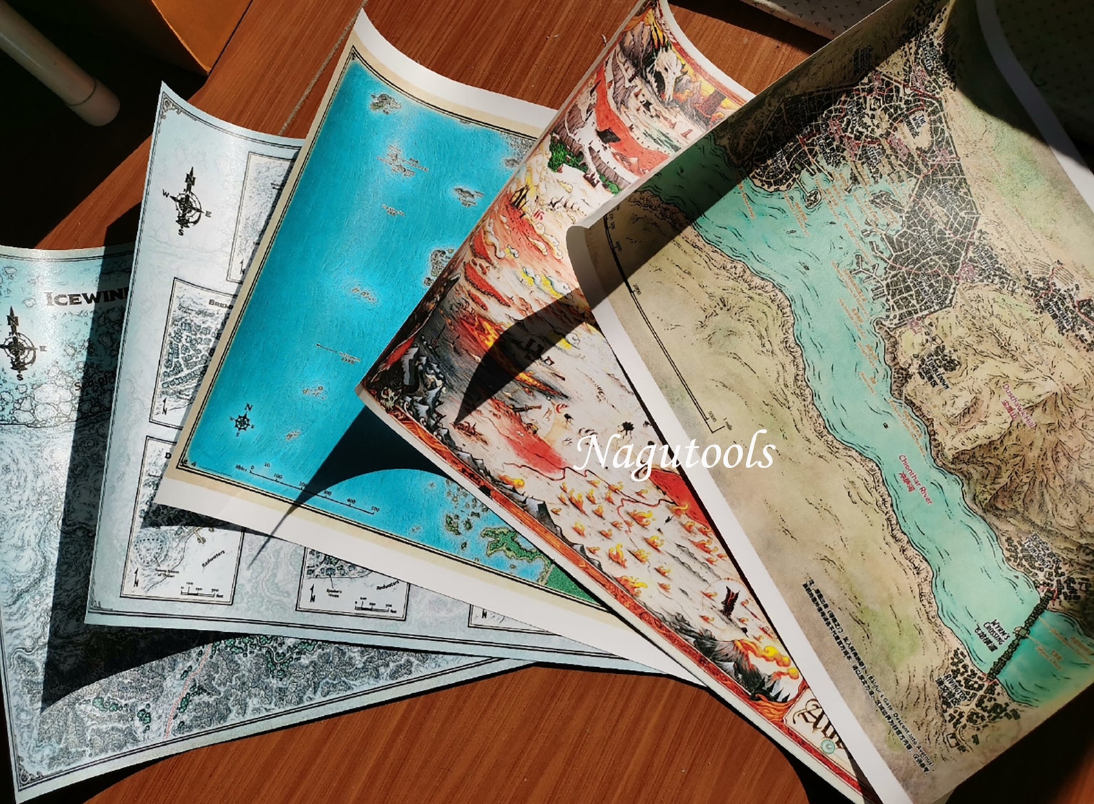 Baldur's Gate 3 Poster Baldur’s Gate 3 Maps DND BD3 Cosplay Gifts ...