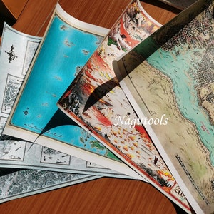 Baldur's Gate 3 Poster Baldurs Gate 3 Maps DND BD3 Cosplay Gifts ...