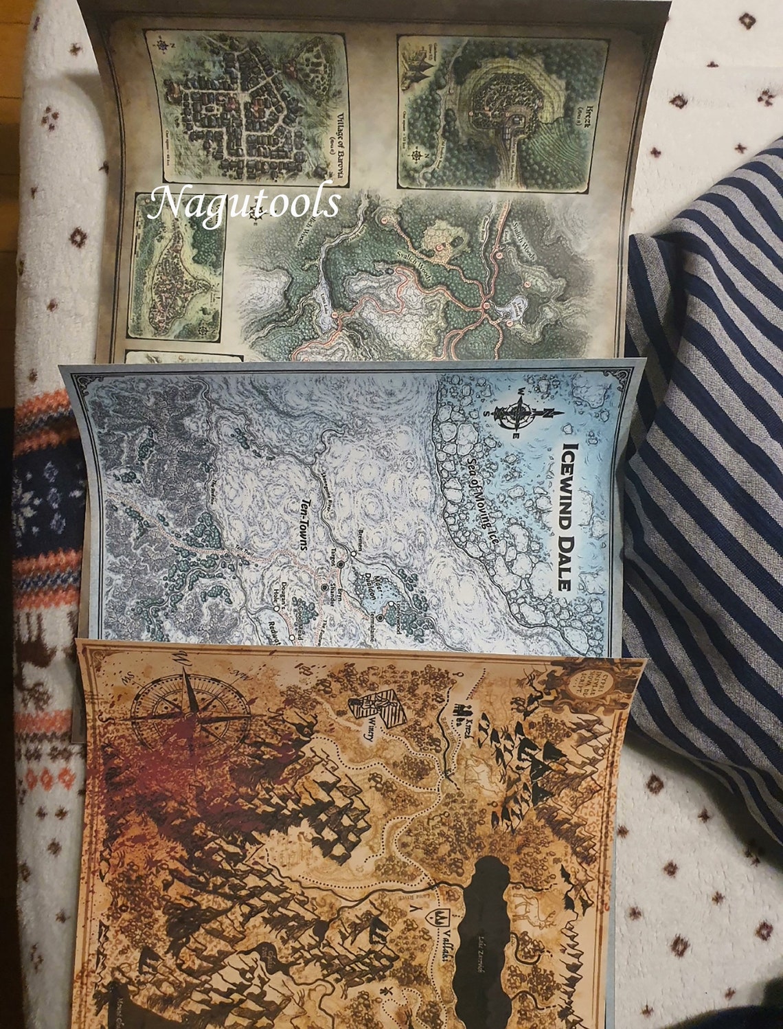 Baldur's Gate 3 Poster Baldur’s Gate 3 Maps DND BD3 Cosplay Gifts ...