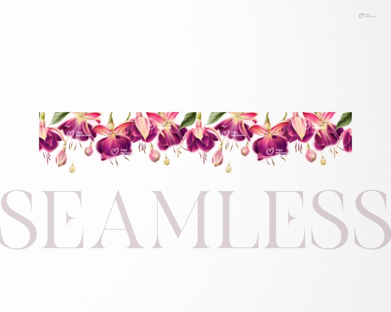 Floral Border Fuchsia Border Pink Florers Wedding Invite Etsy