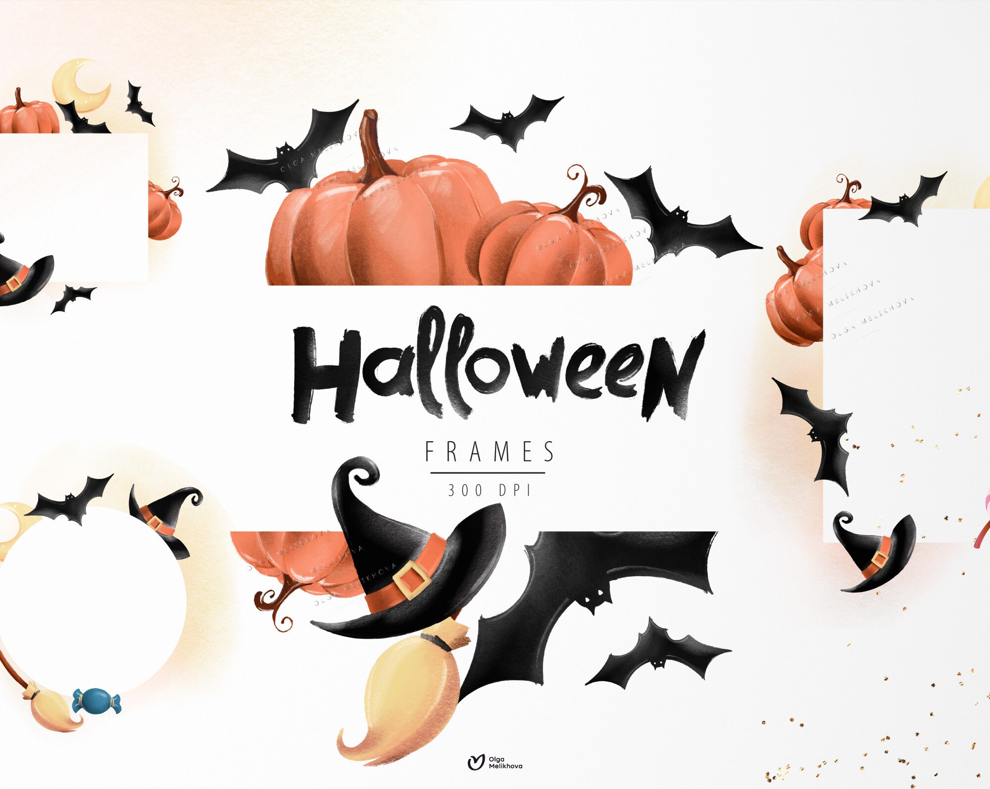 Halloween Clipart Frames