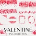 Valentine Png Bundle, Valentine PNG Collection, Valentines Clipart ...