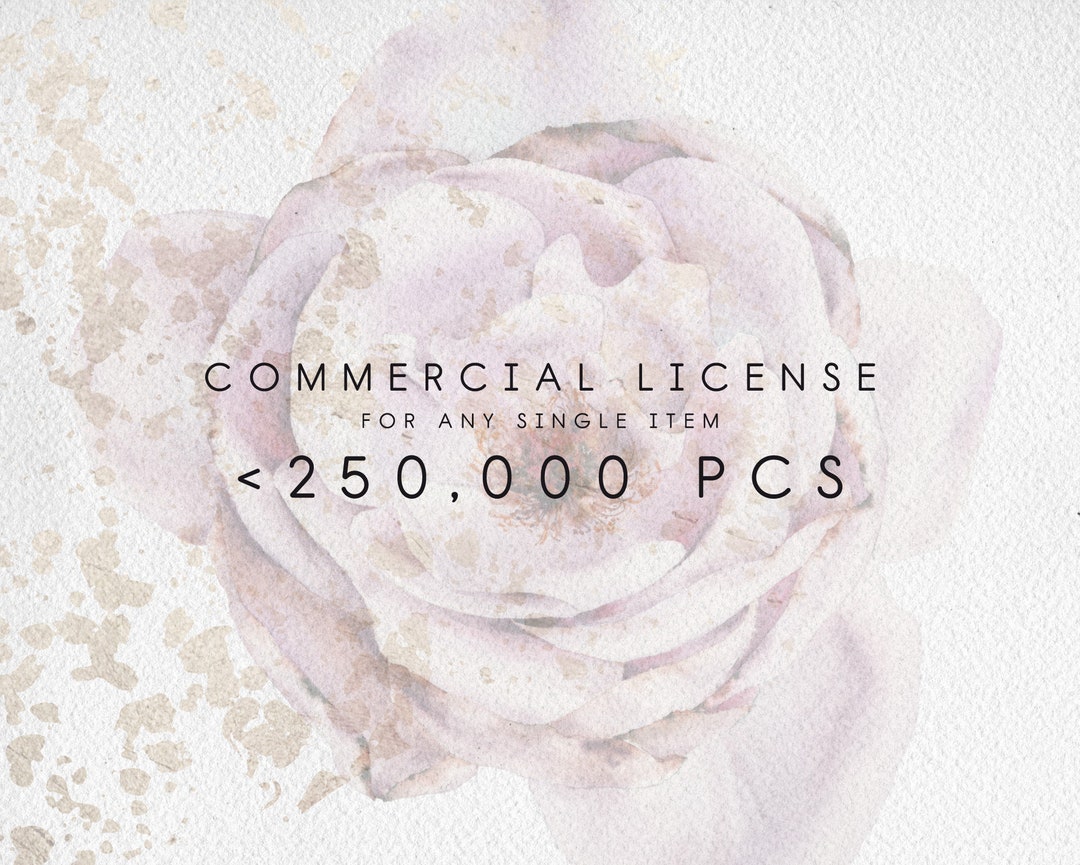 Commercial License for Any Single Item