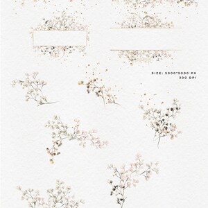 Watercolor Clipart Bundle, Romantic Floral Bundle, Watercolor Bundle ...