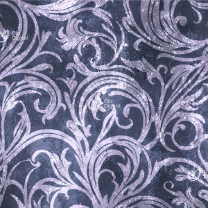 Grunge Damask Seamless Paper, Damask Digital Paper Wallpaper Style ...