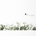 Greenery Foliage Border Green Leaves Boho Border Wedding - Etsy