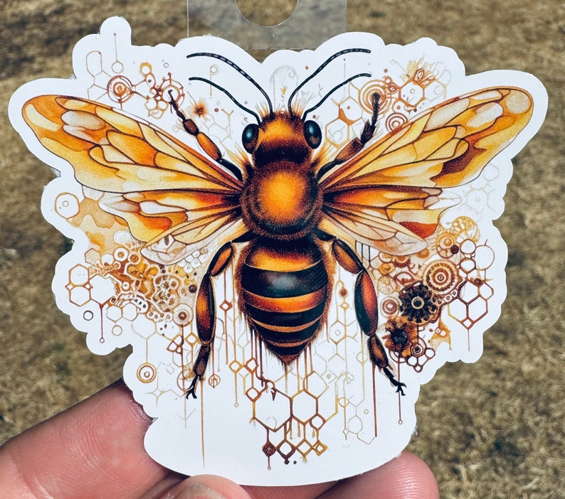 Honey Bee Sticker - Etsy