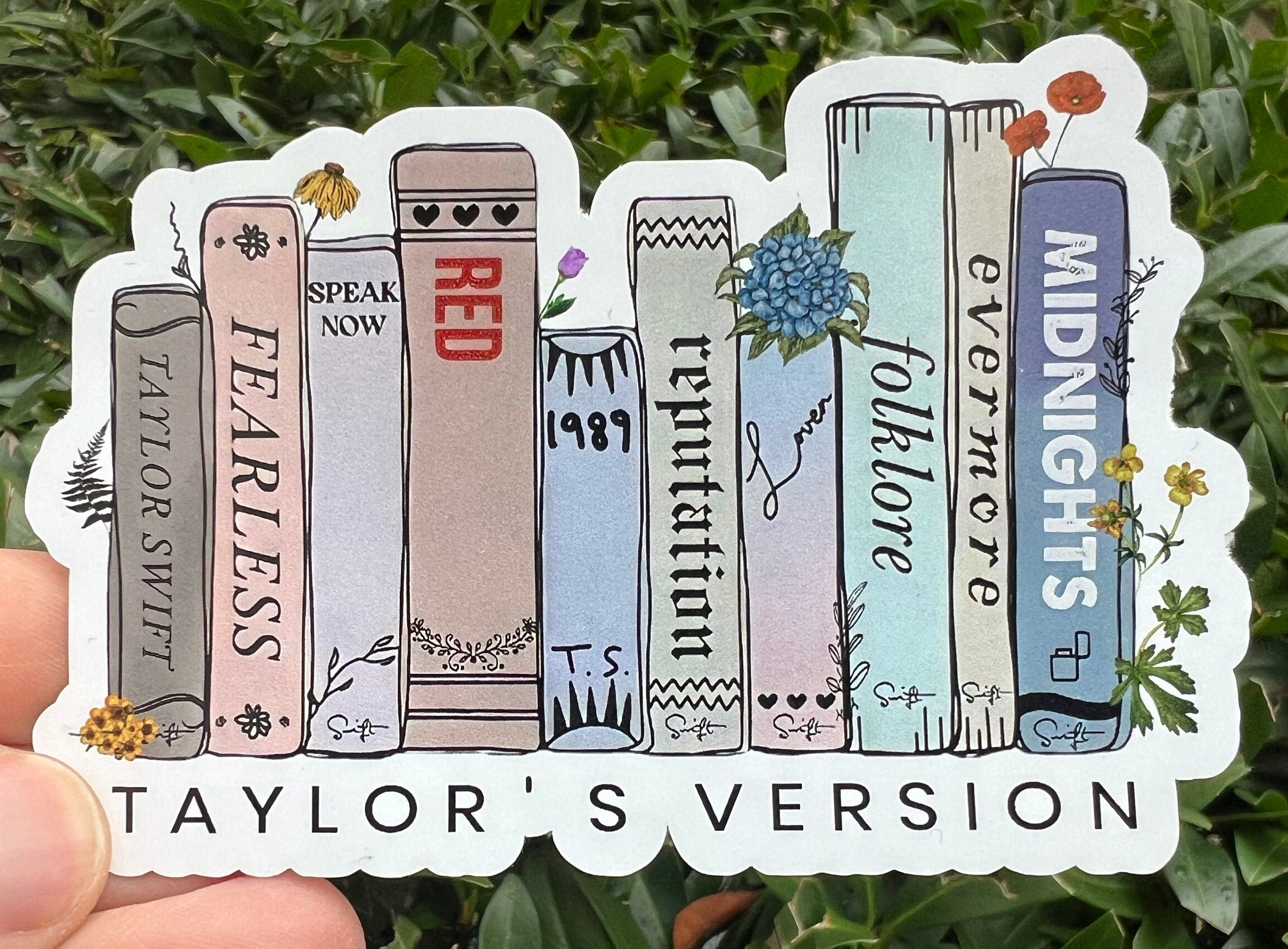 Taylor Swift Sticker Pack - Etsy